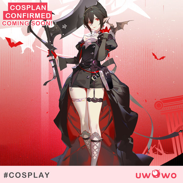 【Confirmed】Uwowo Game Arknights Entelechia Cosplay Gothic Costume ...