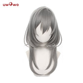 Uwowo Honkai Star Rail Stelle Female Trailblazer HSR Cosplay Wig Gray ...