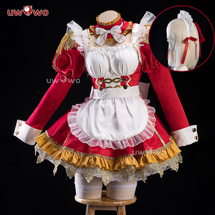 S-3XL Uwowo Game Fate/Grand Order FGO Nero Maid Cosplay Costume – Uwowo ...