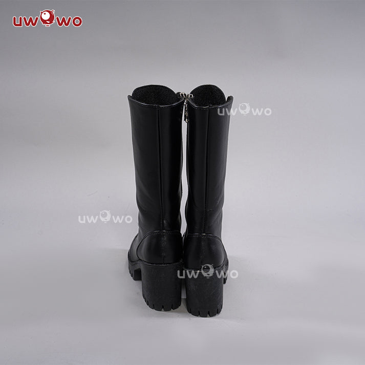 Uwowo V singer Rin Rascal Collab Witch Gothic Cosplay Shoes – Uwowo Cosplay