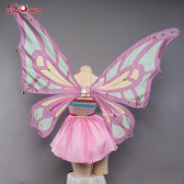 Uwowo Flora Cosplay Princess Wings Cosplay Fairy Club Costumes – Uwowo ...