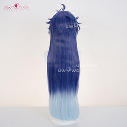 Uwowo Genshin Impact Flins Cosplay Wig Long Blue Hair – Uwowo Cosplay