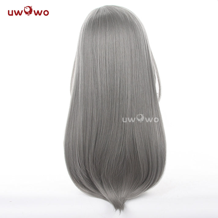 Uwowo Honkai Star Rail Stelle Female Trailblazer HSR Cosplay Wig Gray ...