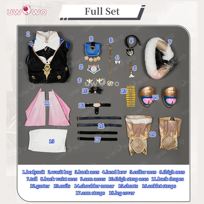 Uwowo Collab Series: Honkai Star Rail Cipher Cosplay Cosutme S-XL ...