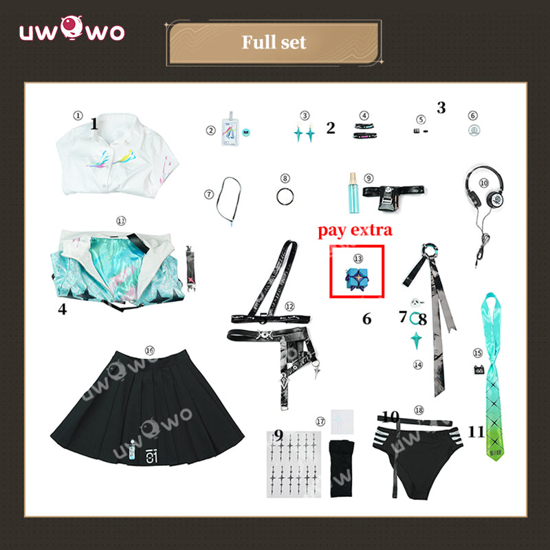 Uwowo Collab Series: Lynae Game Wuthering Waves WuWa Cosplay Costume X ...