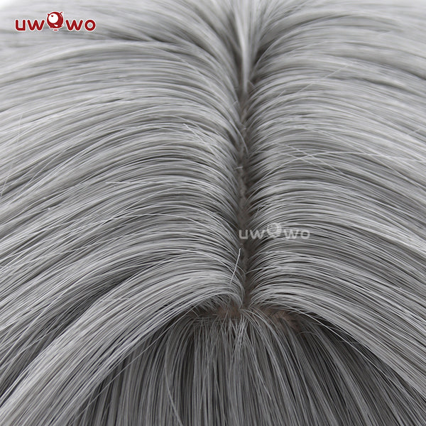 Uwowo Honkai Star Rail Stelle Female Trailblazer HSR Cosplay Wig Gray ...