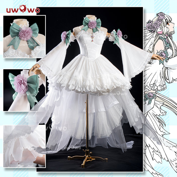 [Last Batch] INSTOCK-Uwowo Chobits Chii Wedding Dress Cosplay Costume ...