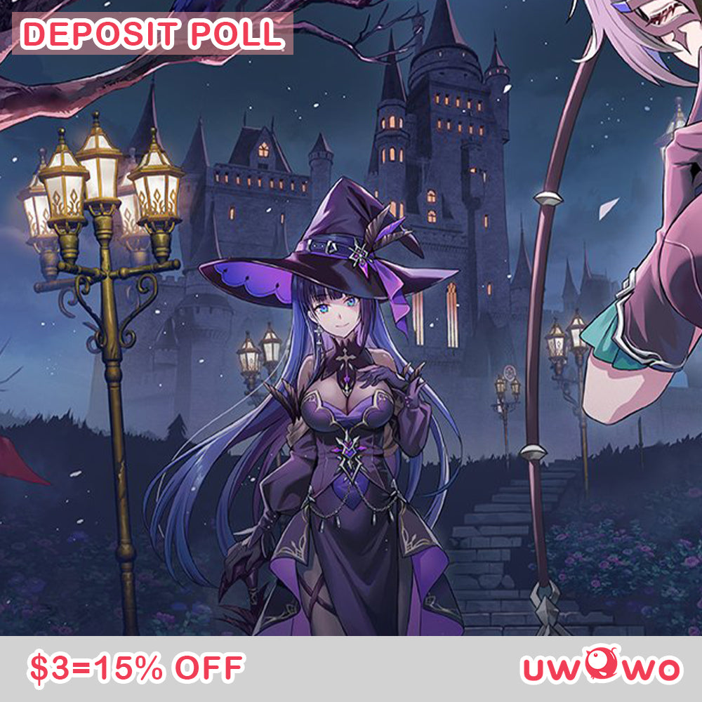 Uwowo Deposit Poll - Honkai Impact 3rd Raiden Mei Witch Halloween Cosp ...