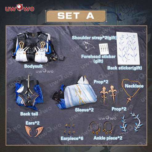 S-3XL Uwowo Game Wuthering Waves Cartethyia WuWa Cosplay Costume ...