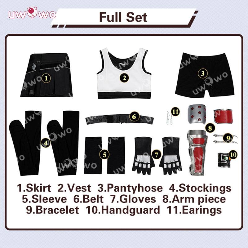 Uwowo Collab Series: Final Fantasy 7 Rebirth FF7 Tifa Lockhart Cosplay ...