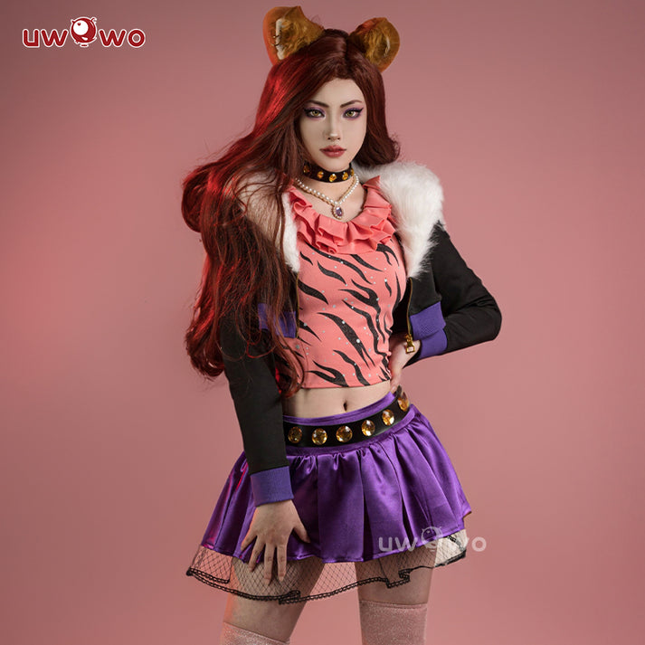 S-3XL INSTOCK Uwowo Clawdeen Wolf G1 Dress Halloween Cosplay Costume ...