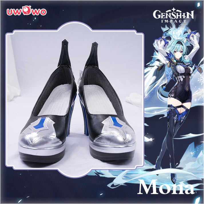 Uwowo Game Genshin Impact Eula Lawrence Cosplay Shoes – Uwowo Cosplay