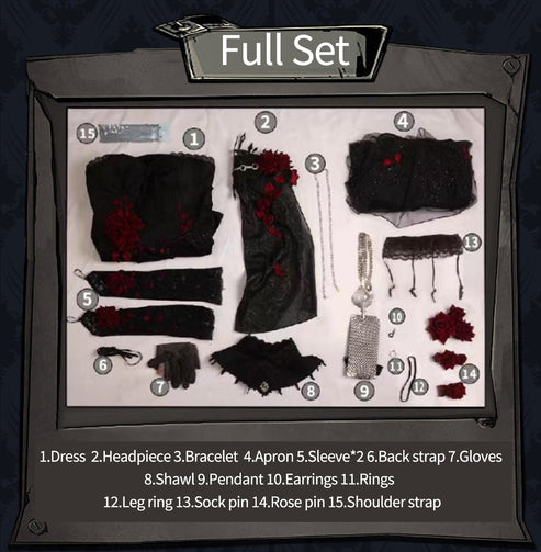 Uwowo Collab Series Game Identity V Psychologist Everlasting Night Ada ...