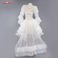 Uwowo Nier: Automata 2B White Wedding Dress Bride Cosplay Costume ...