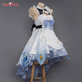 Uwowo Game Genshin Impact Fanart Lumine Maid Ver Cosplay Costume ...