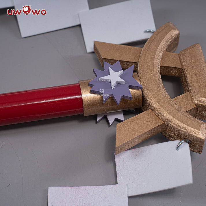 Uwowo Game Genshin Impact Yae Miko Cosplay Props Kami Gohei Wand Yae M ...