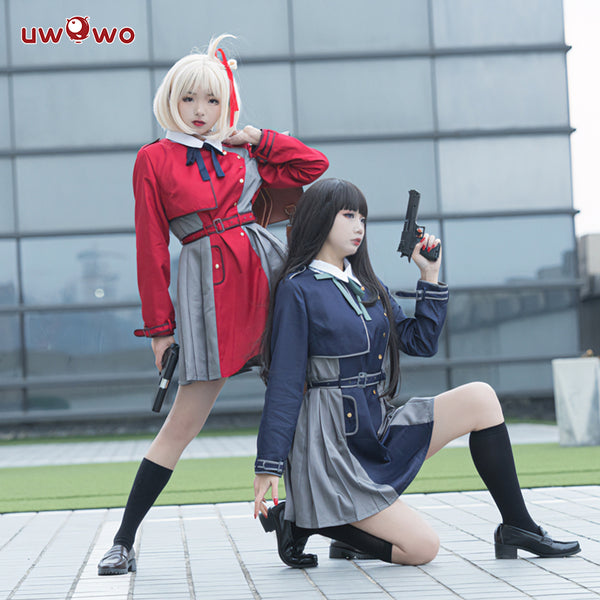 【Pre-sale】Uwowo Anime Lycoris Recoil Cosplay Nishikigi Chisato Cosplay ...