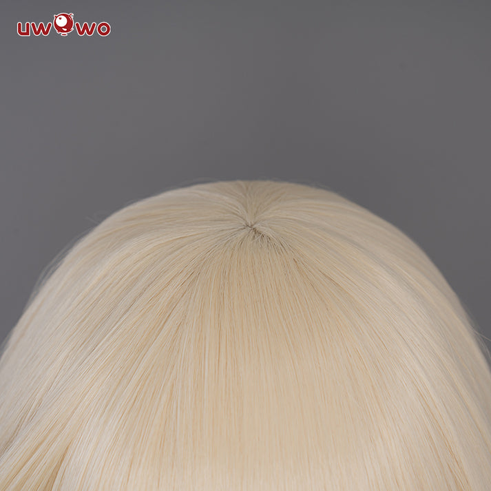 Uwowo Anime/Manga Chobits Chii Lolita Pink Bow Clamp Wig Light Yellow ...
