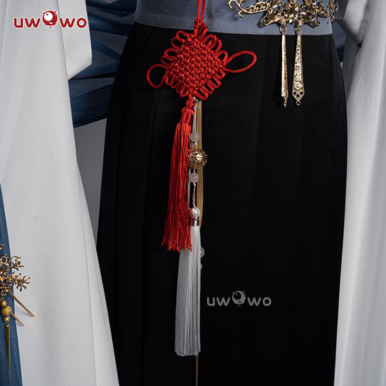 Uwowo Genshin Impact Fanart Shenhe Chinese Hanfu Traditional Clothing ...