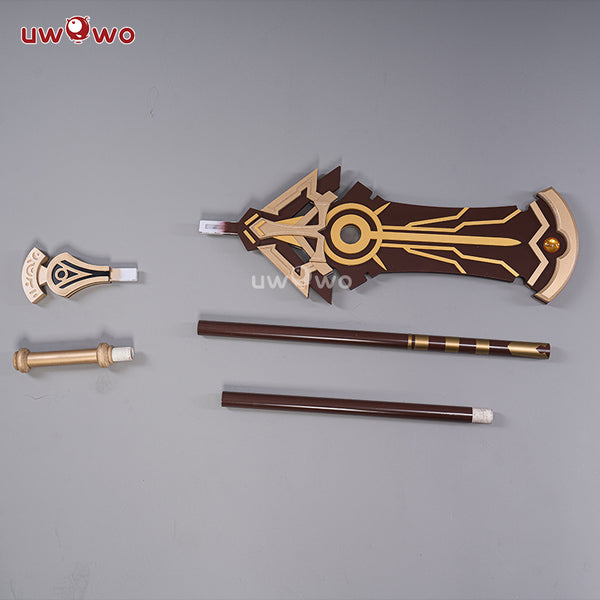 Uwowo Game Genshin Impact Cosplay Props Polearm Cyno Weapon Detachable ...