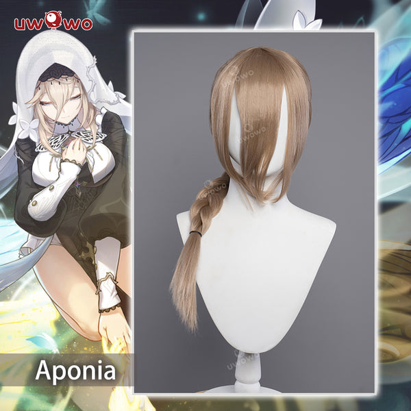 Uwowo Game Honkai Impact 3 Aponia Signet of Discipline Cosplay Wig Apo ...