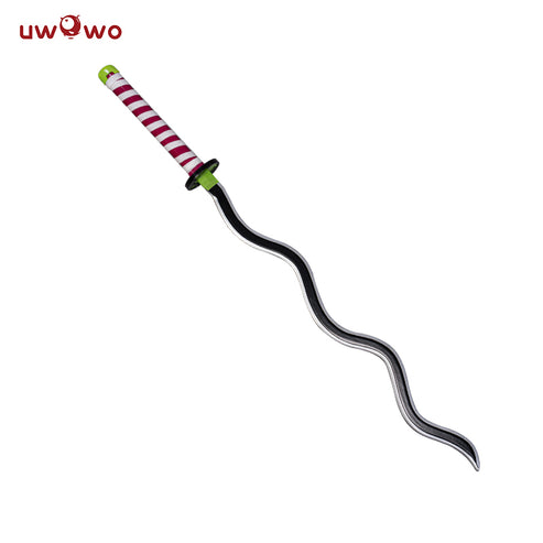 Uwowo Anime Weapons Iguro Obanai Personal Swords Corps Cosplay Props ...