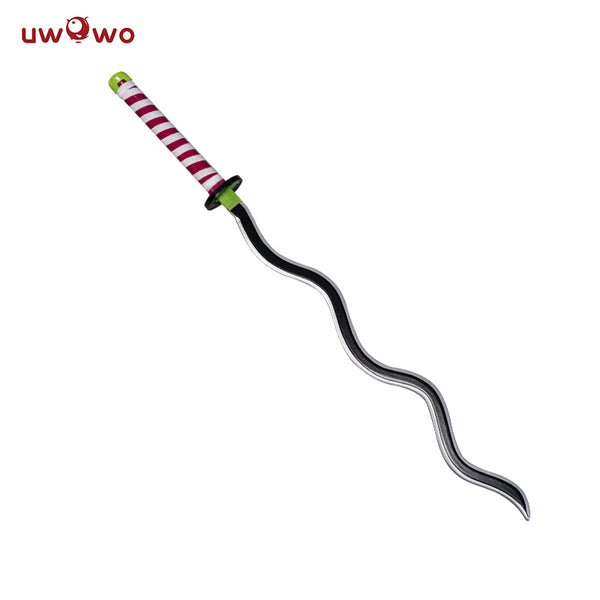Uwowo Anime Weapons Iguro Obanai Personal Swords Corps Cosplay Props ...
